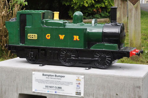 Bampton Heritage Centre; The Tivvy Bumper railway engine