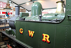 Bampton Heritage Centre; The Tivvy Bumper railway engine