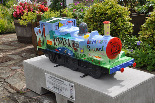 Bampton Heritage Centre; The Tivvy Bumper railway engine