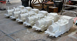 Bampton Heritage Centre; The Tivvy Bumper railway engine